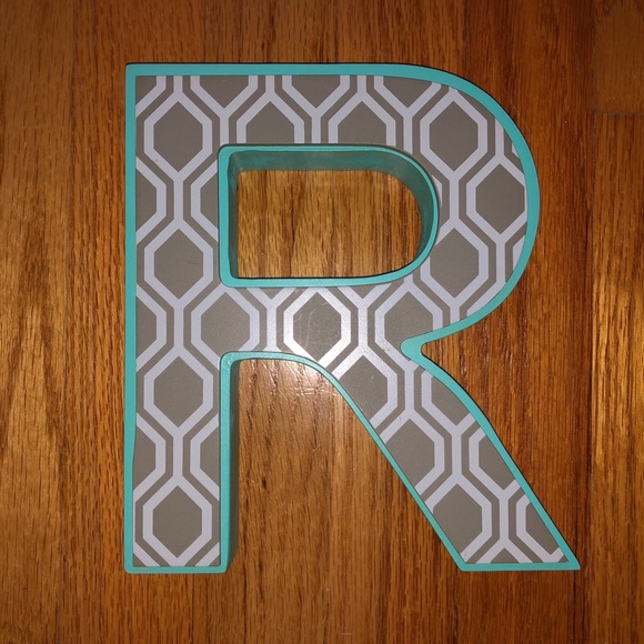Max Studio | Wall Decor | New With Tags Letter R Wall Art Max Studio ...